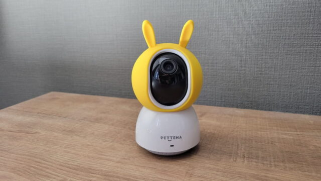 PETTENAのペットカメラ レビュー｜360°回転に自動追尾機能、暗闇でも使えます｜いまいちど.ログ